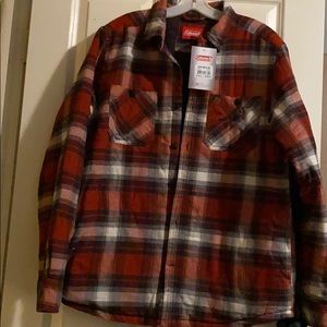 Coleman Jackets & Coats | Sherpa Lined Flannel Shirt Jacket | Poshmark